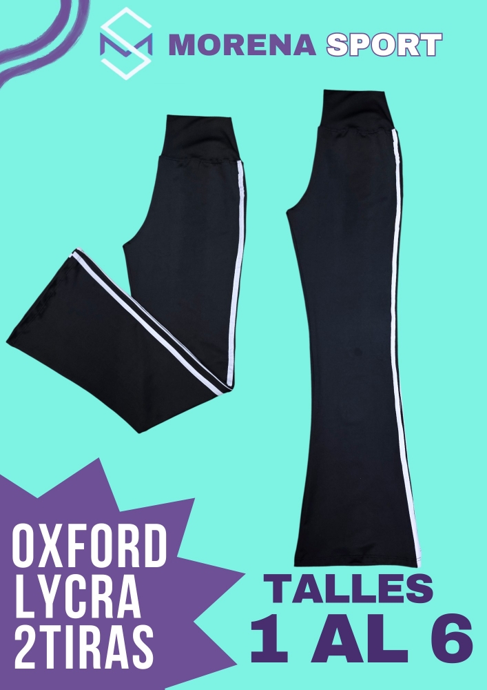 Calzas Oxford Lycra 2 / Dis Tiras | Avellaneda a un Toque