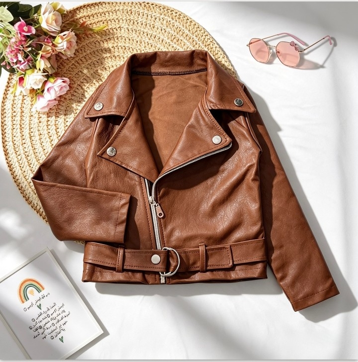 Campera Eco Cuero Niña | Avellaneda a un Toque